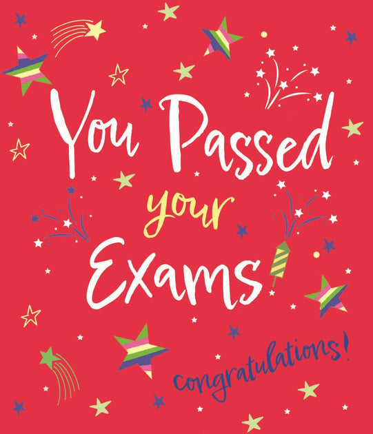 ICG Congratulations You Passed Your Exams Cards – Burnell's Gifts
