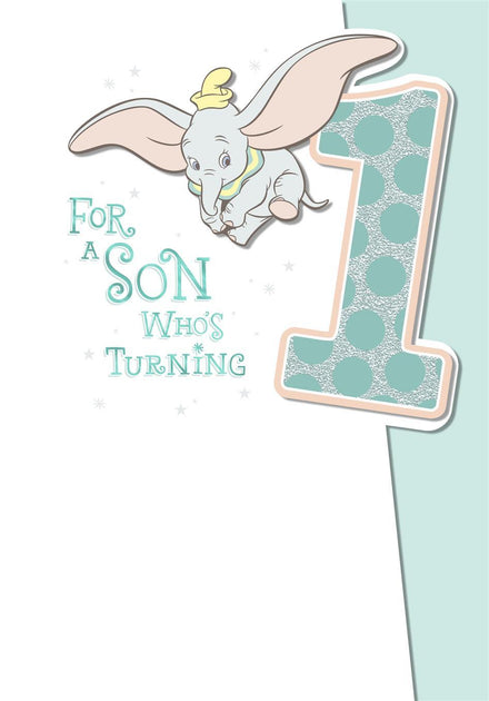 Hallmark Disney Dumbo Son 1st Birthday Card – Burnell's Gifts