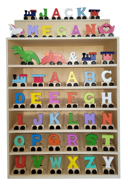 Ryan Town Coloured Wooden Alphabet Figures – Burnell's Gifts