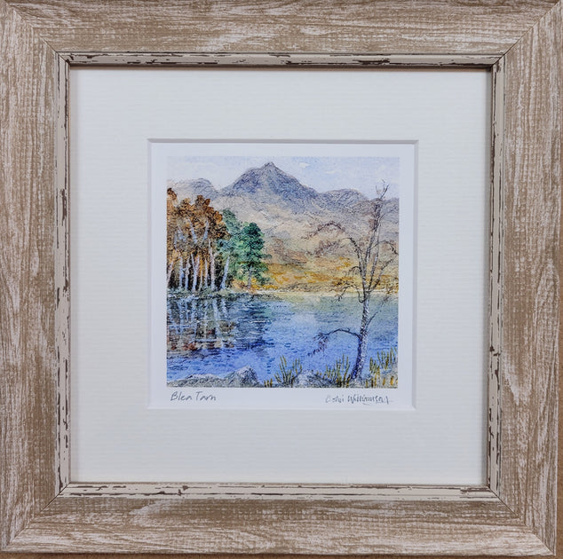 Colin Williamson Blen Tarn, Lake District, Mounted and Framed Picture ...